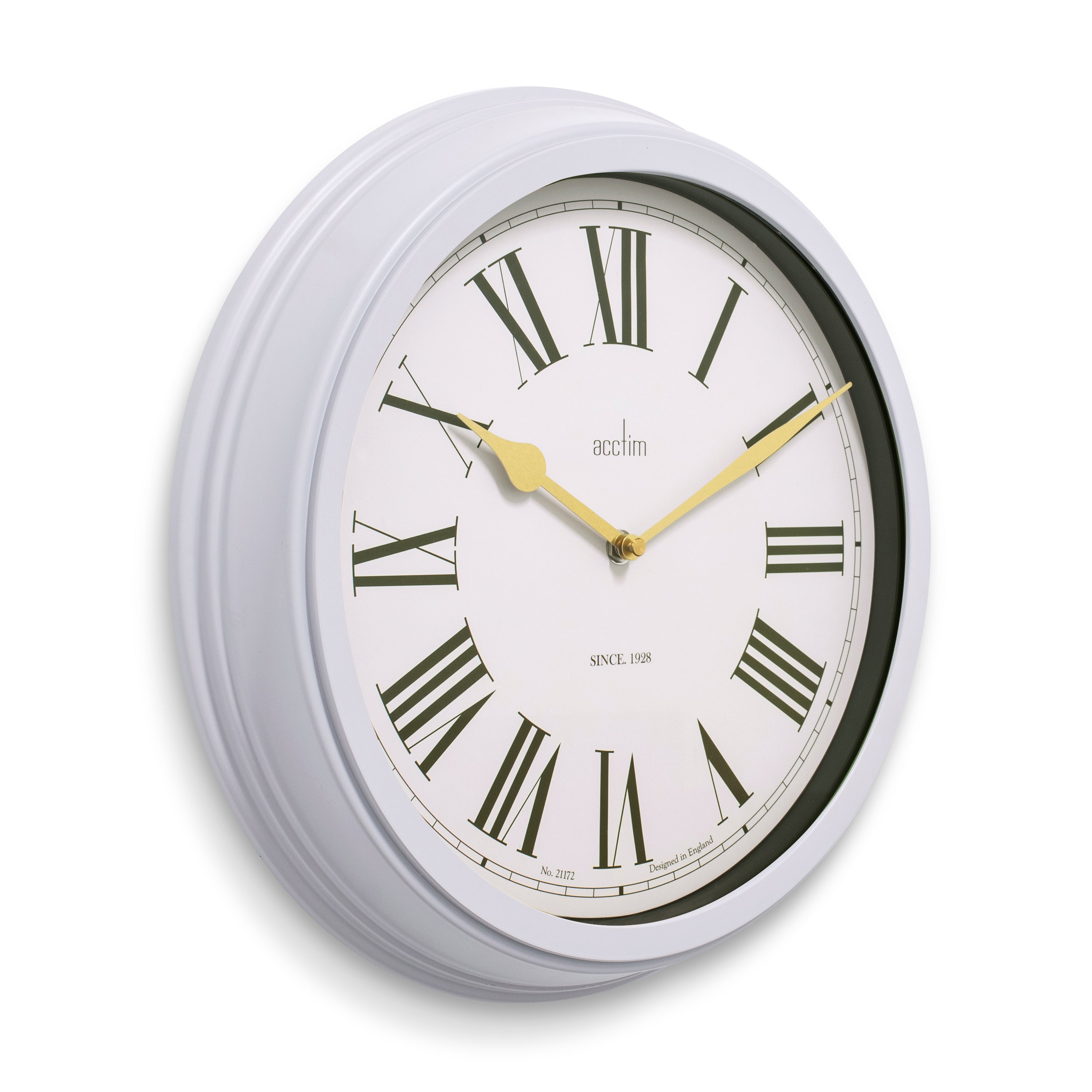 Turin Wall Clock (Mist) 35cm – TickTockClocks